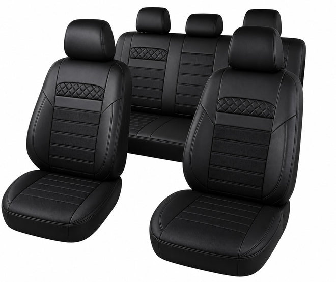 Juego Cubre Asiento Eco Cuero + Set Alfombras 100% Goma – LAURITO STORE